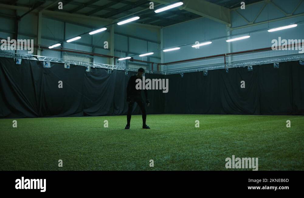 Actors in motion capture suits performing some fight moves as a game ...