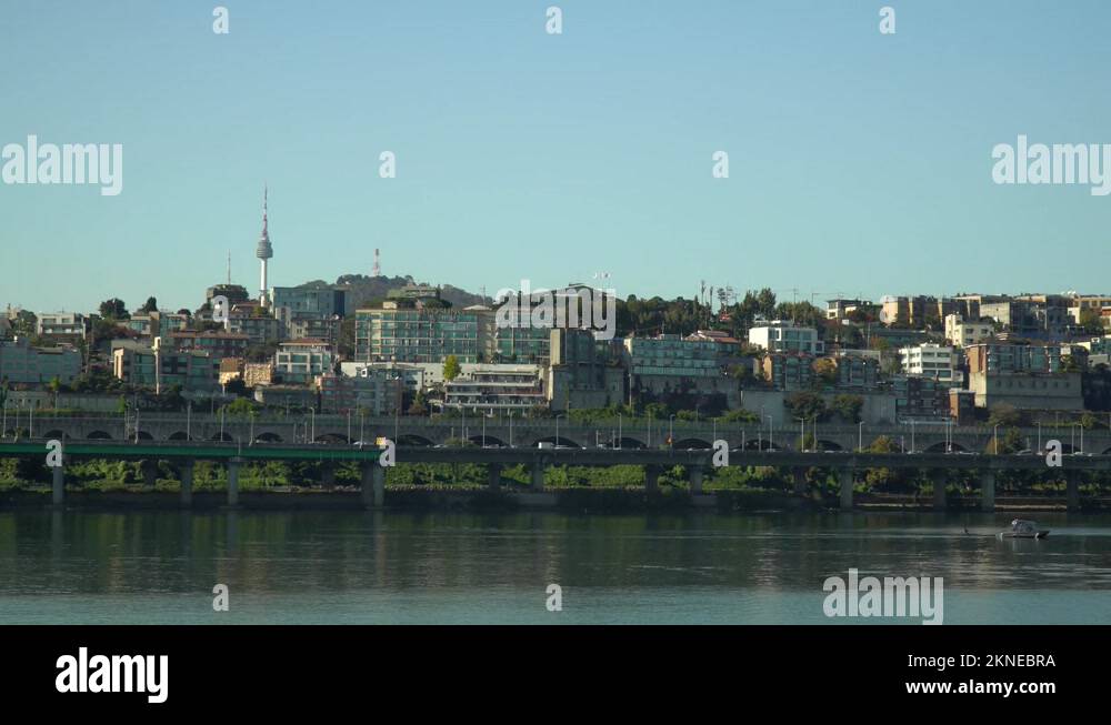 N Seoul Tower On Namsan Mountain, Yongsan District, Gangbyeon ...