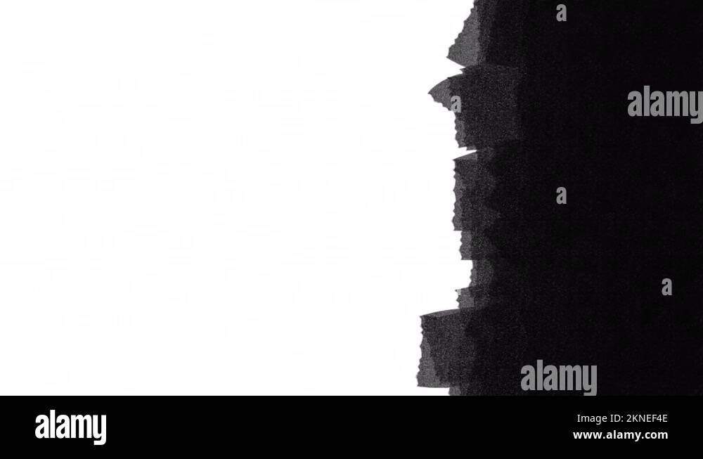 Abstract paint brush stroke black and white transition background ...