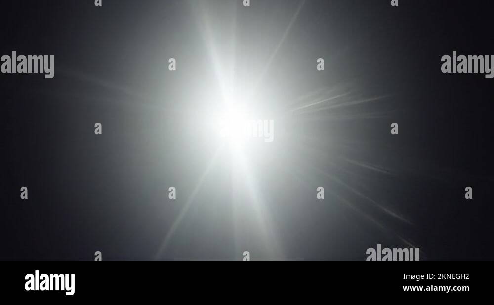 Lens flare made with hand modified vintage lens and custom filters. The ...