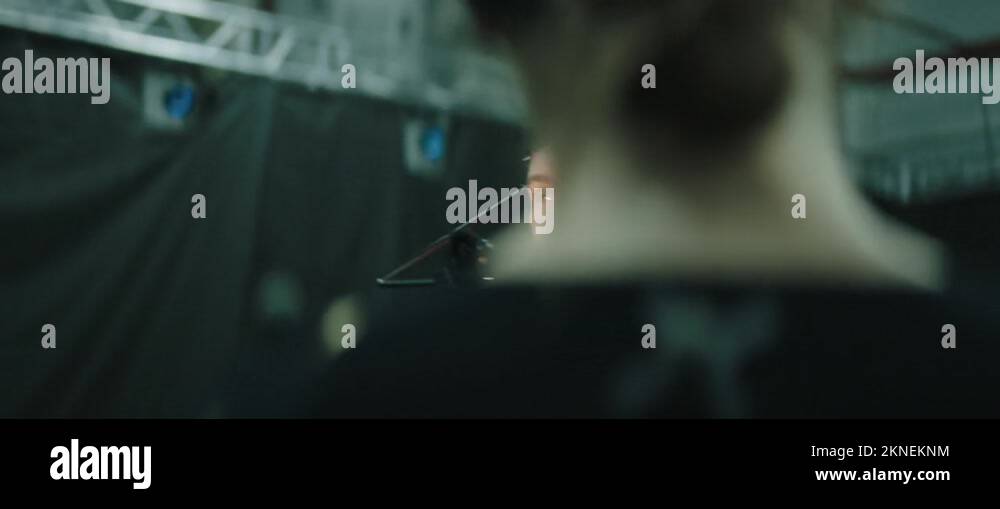 Actors in motion capture suits acting as a game or animation movie ...