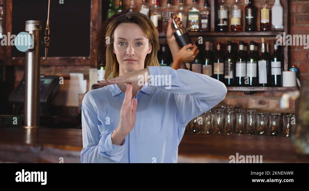 Woman barmaid Stock Videos & Footage - HD and 4K Video Clips - Alamy