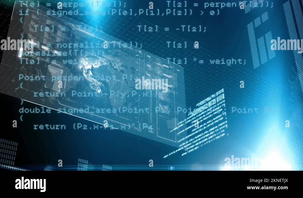 Animation data processing on screens Stock Videos & Footage - HD and 4K ...