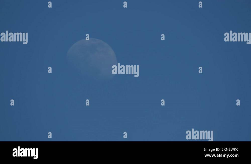 Daytime half moon Stock Videos & Footage - HD and 4K Video Clips - Alamy