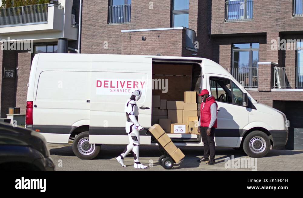 Delivery trolley Stock Videos & Footage - HD and 4K Video Clips - Alamy