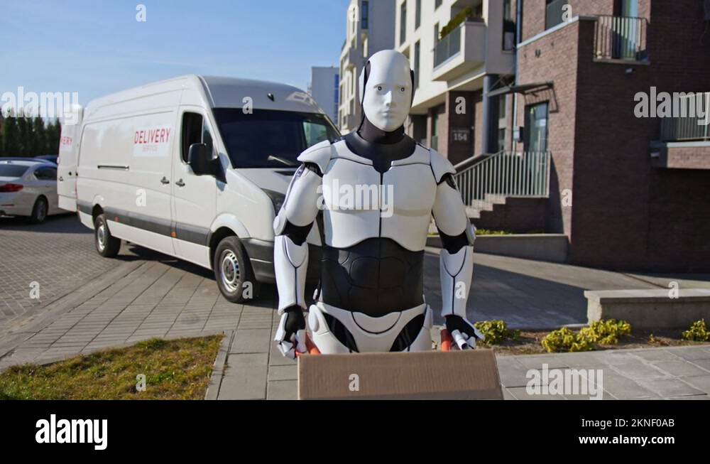 Robot postman Stock Videos & Footage - HD and 4K Video Clips - Alamy