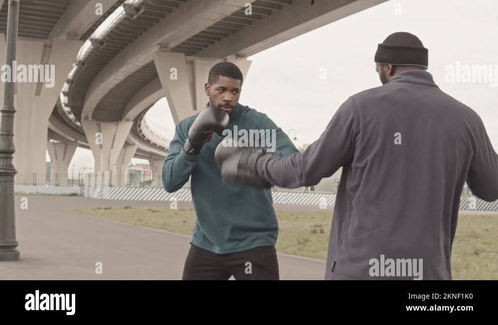 Man practicing boxing punches Stock Videos & Footage - HD and 4K Video ...