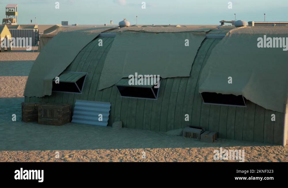 Abandoned army base desert Stock Videos & Footage - HD and 4K Video ...