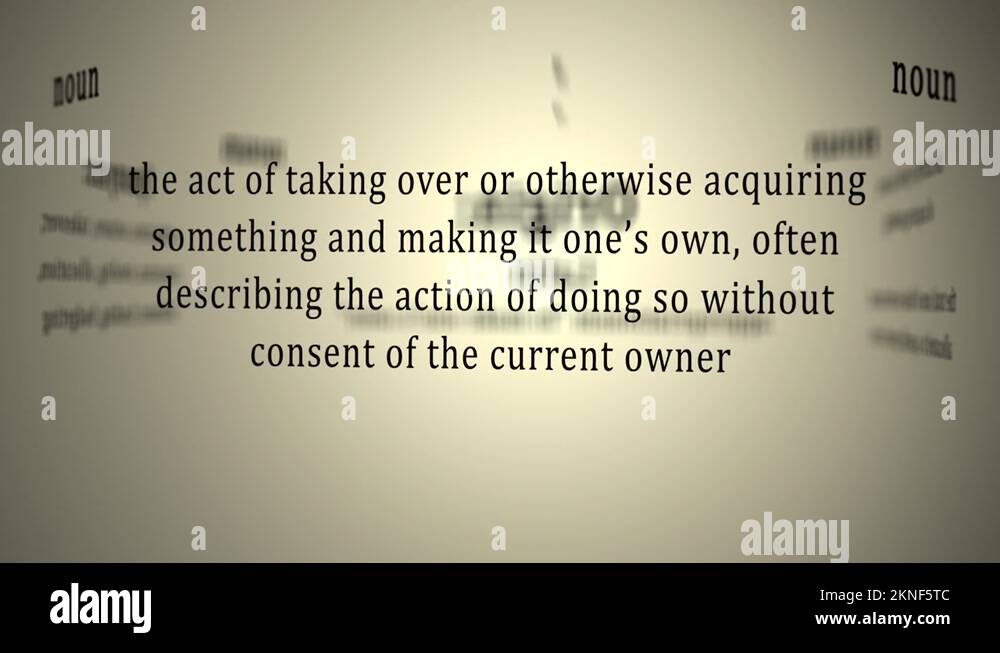 Definition: Appropriation Stock Video Footage - Alamy