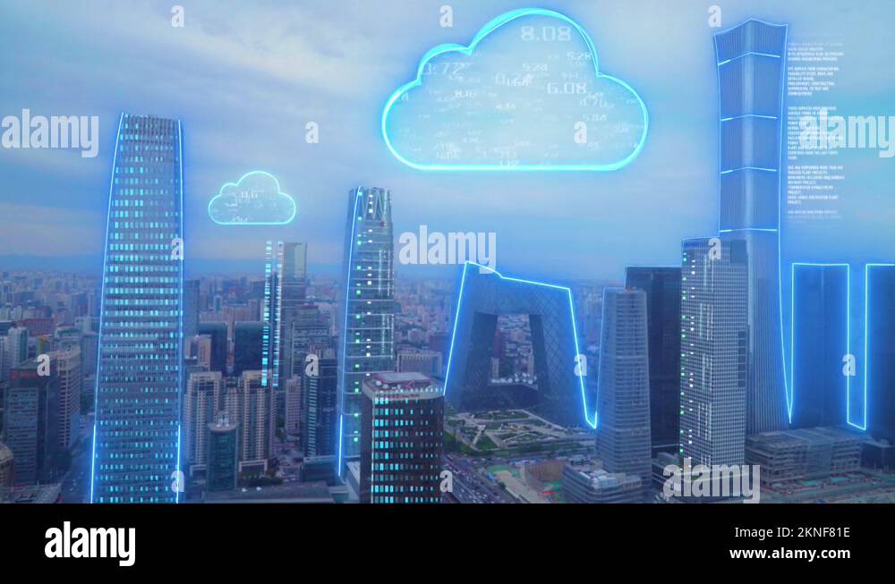 Internet special effect packaging in Beijing, China，smart city ，IOT ...