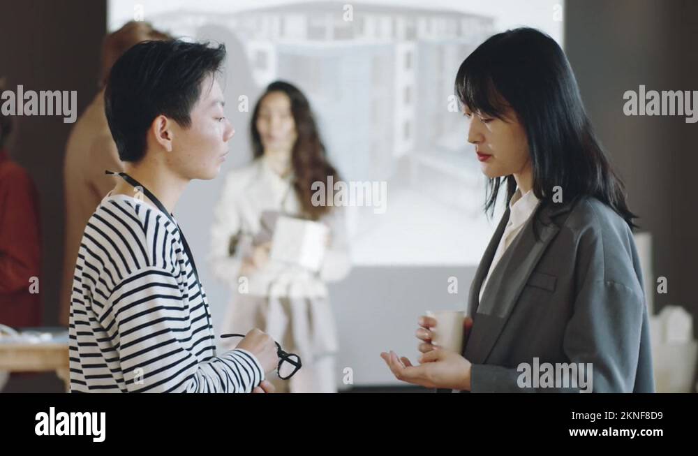 Asian women speaking on business Stock Videos & Footage - HD and 4K ...