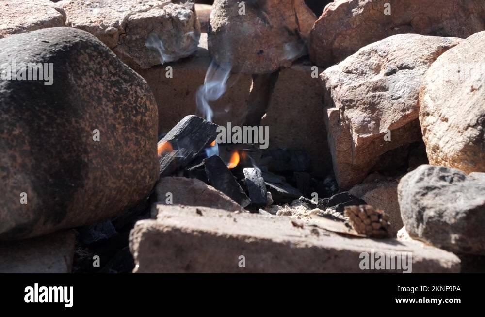 Campfire surrounded with stones Stock Videos & Footage - HD and 4K ...