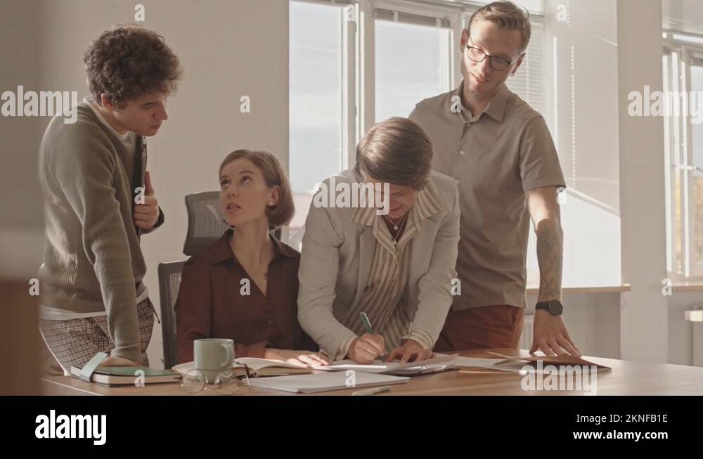 Employee employees employment employer Stock Videos & Footage - HD and ...