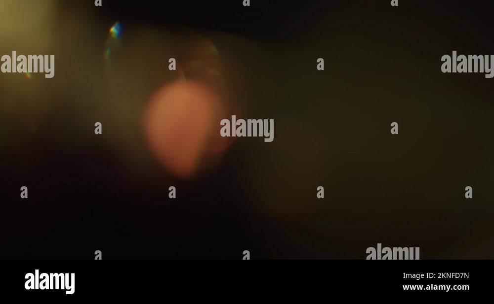 lens flares and lights of natural anamorphic lens Stock Video Footage ...