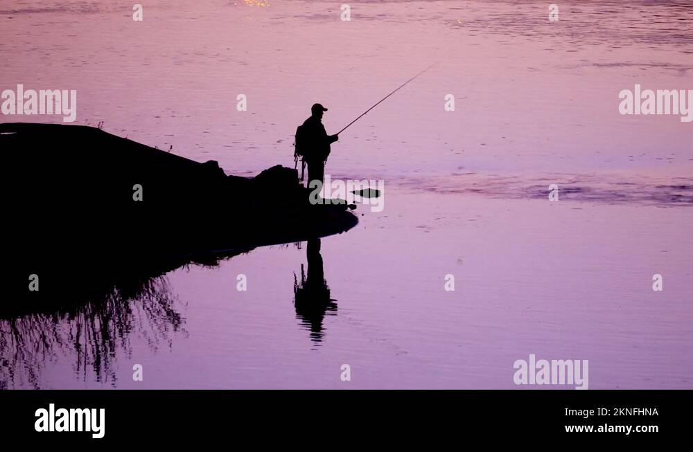 Angler silhouette Stock Videos & Footage - HD and 4K Video Clips - Alamy