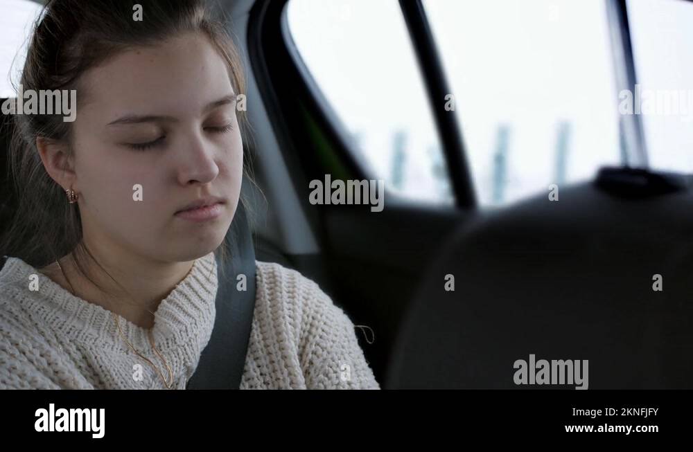 Teenage girl car passenger sad Stock Videos & Footage - HD and 4K Video ...