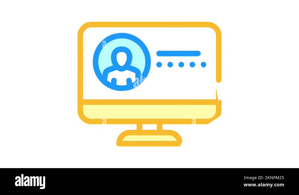 Login pictogram Stock Videos & Footage - HD and 4K Video Clips - Alamy