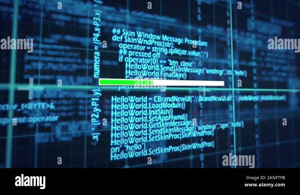 Animation loading bar data processing Stock Videos & Footage - HD and 4K Video Clips - Alamy