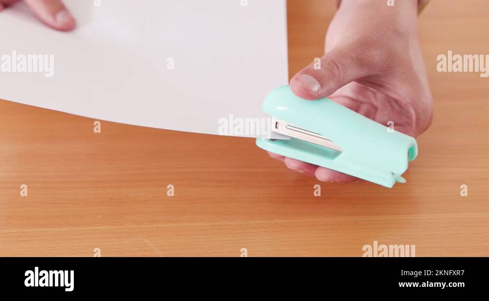 Using stapler Stock Videos & Footage - HD and 4K Video Clips - Alamy