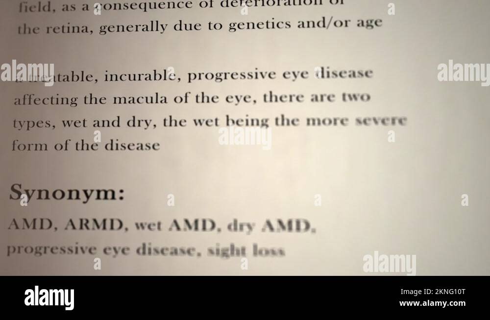 Macular degeneration Stock Videos & Footage - HD and 4K Video Clips - Alamy