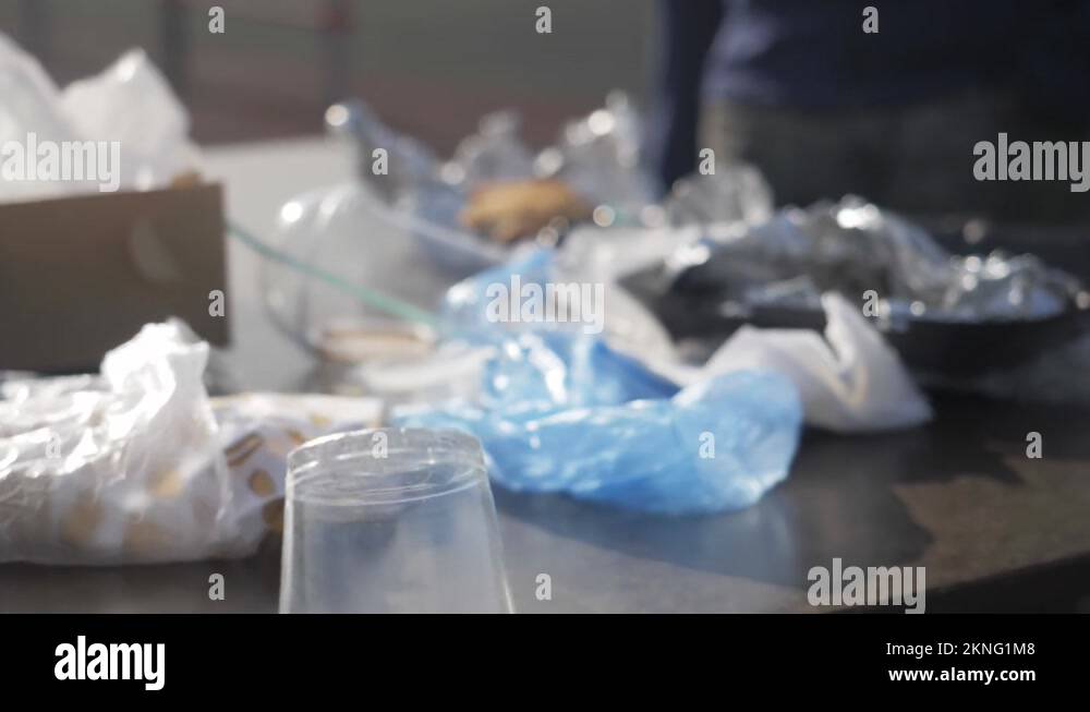 Fast food waste packaging Stock Videos & Footage - HD and 4K Video ...