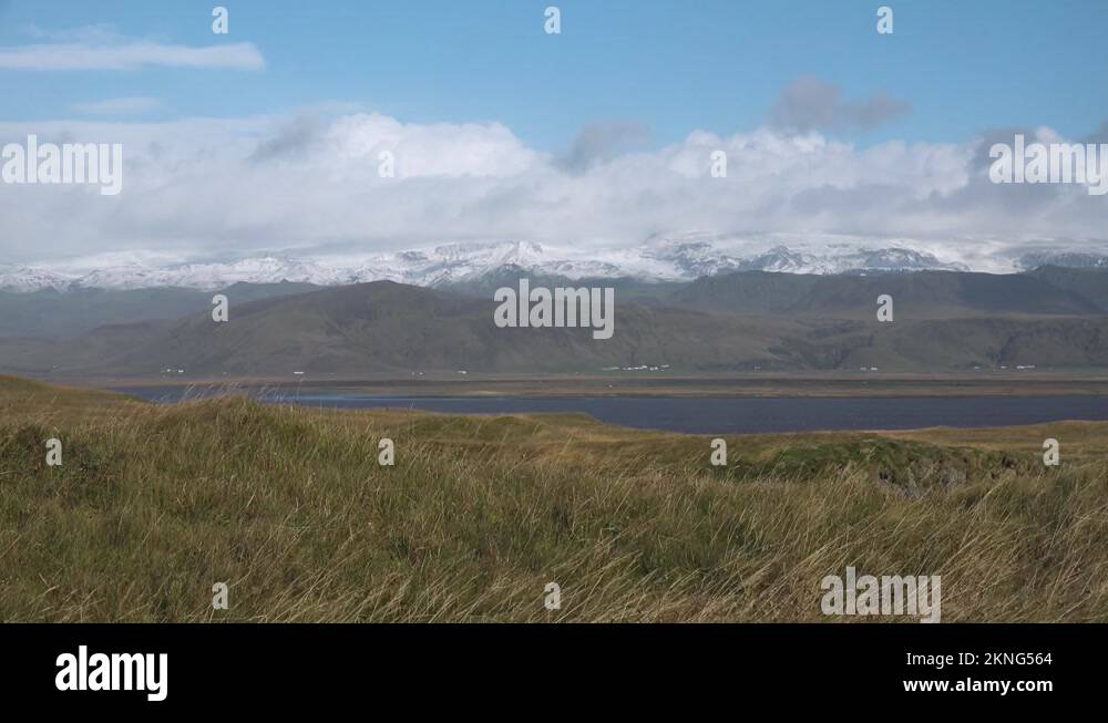 Iceland. Autumn landscape. Beautiful icelandic landscape with river ...