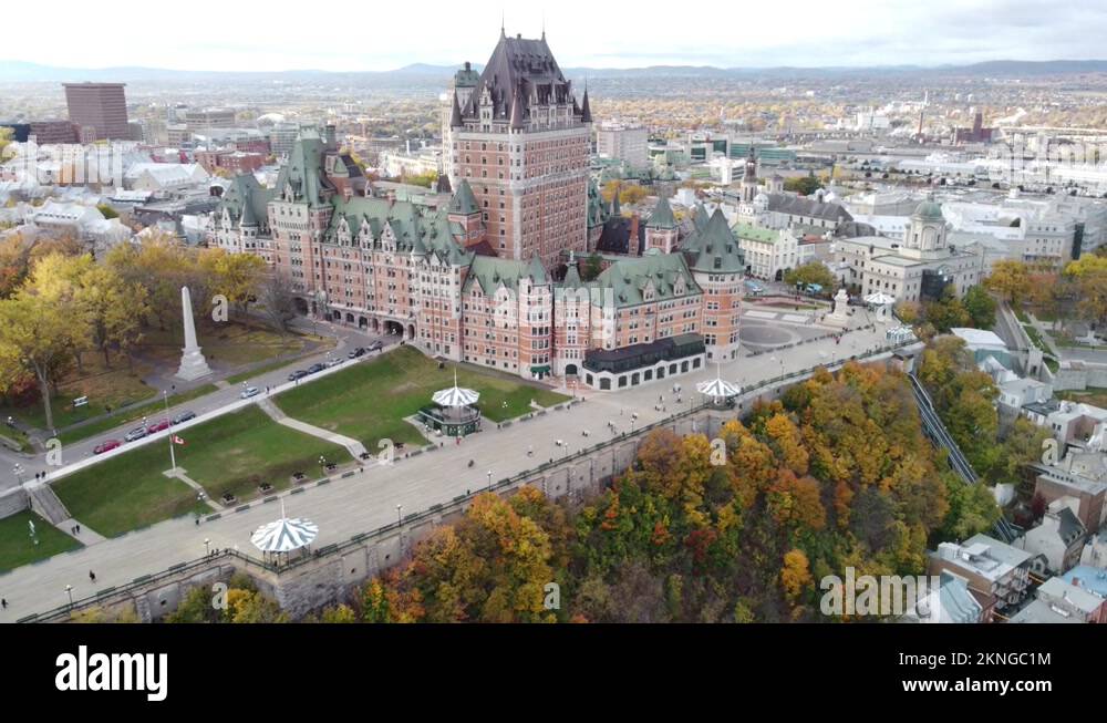 Old town quebec panoramic Stock Videos & Footage - HD and 4K Video ...