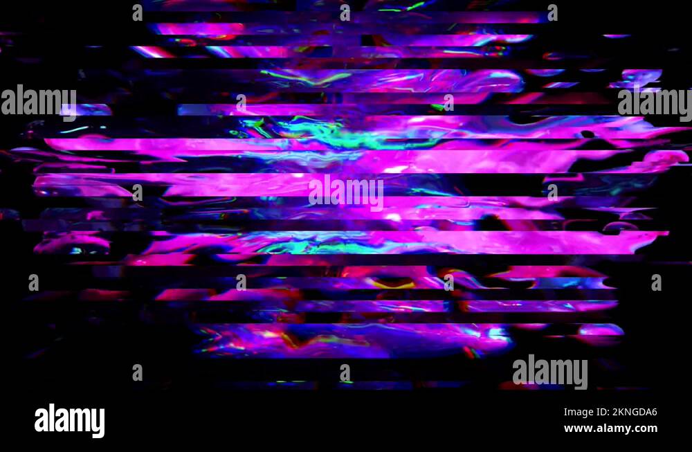 Mixed-colored error data neon sci-fi iridescent background Stock Video ...