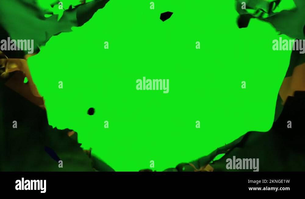 3D animation of Brazil Flag being Ripped, Green Screen Chromakey Stock ...