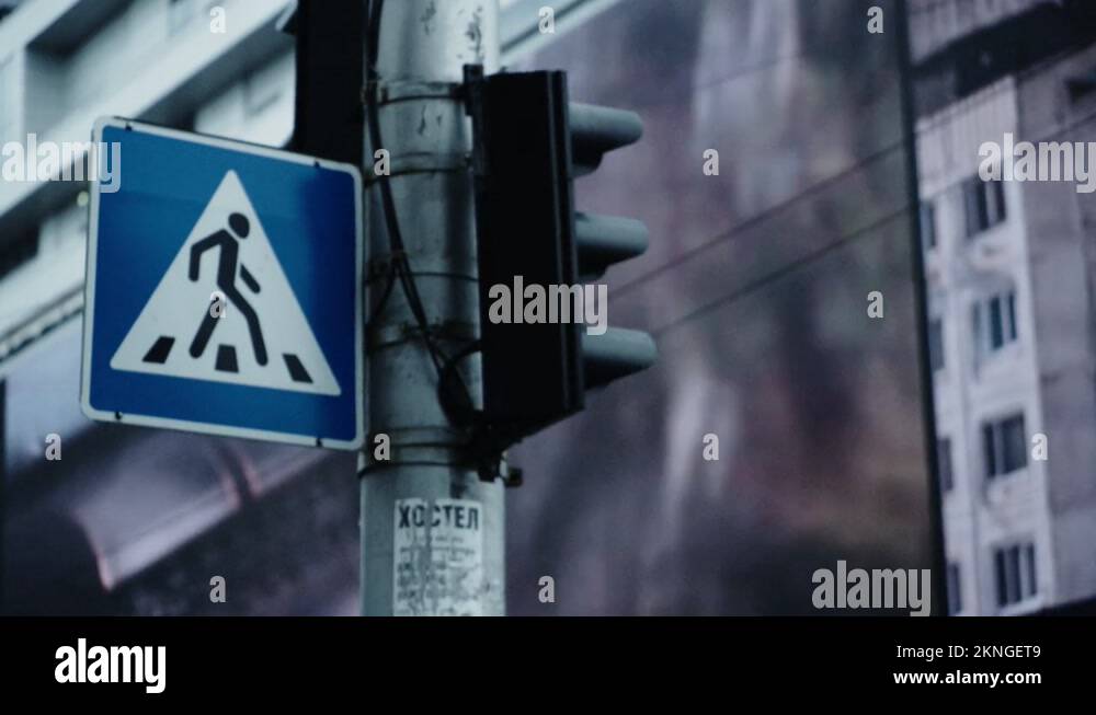 Isolated walker road sign Stock Videos & Footage - HD and 4K Video ...