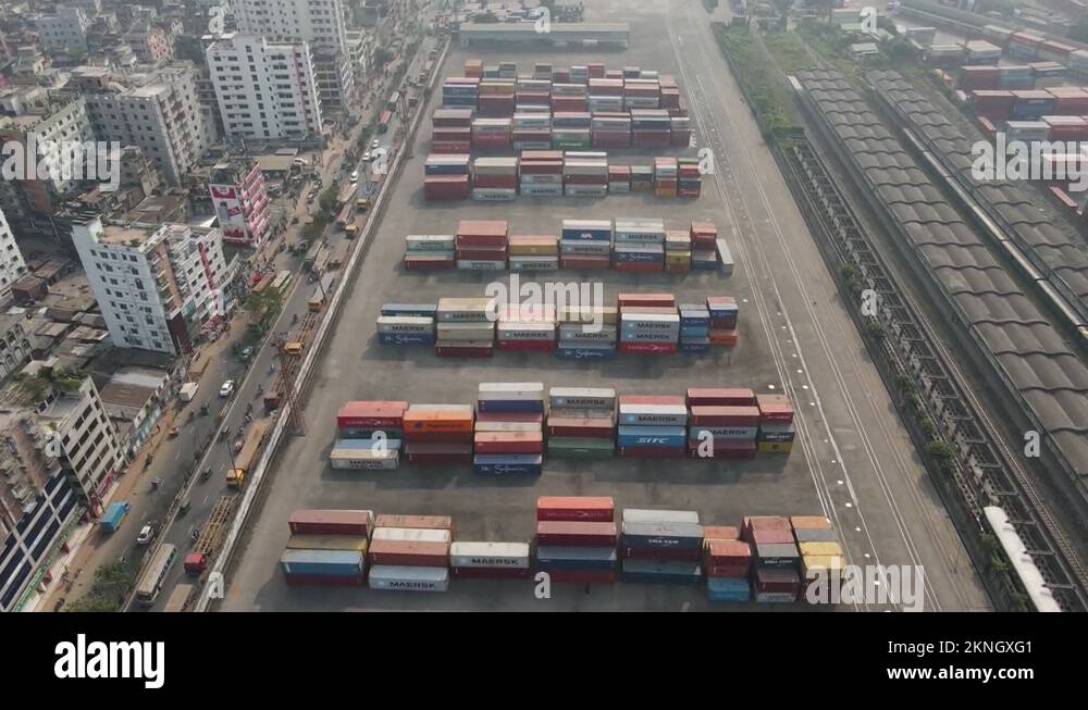 Shipping container rail freight Stock Videos & Footage - HD and 4K ...