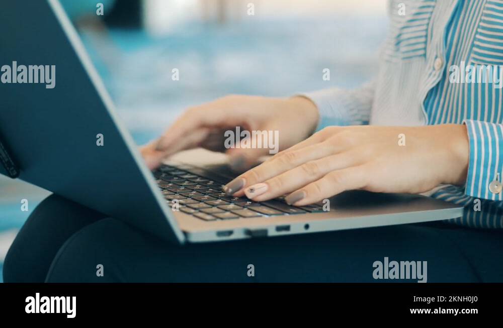 Painted nails typing Stock Videos & Footage - HD and 4K Video Clips - Alamy