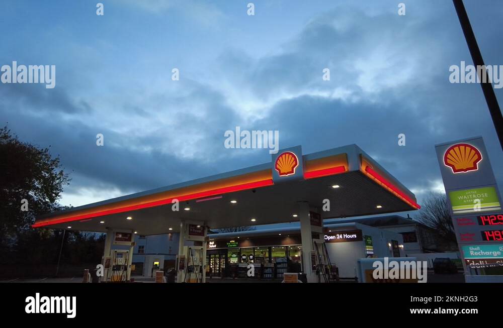 Shell petrol station Stock Videos & Footage - HD and 4K Video Clips - Alamy