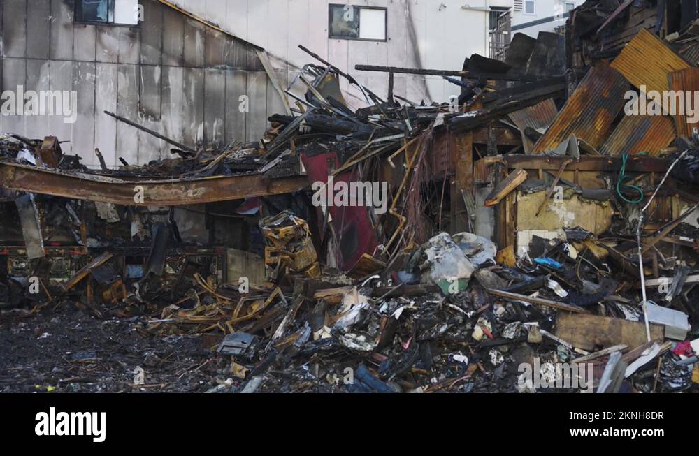 Burnt fire building abandoned Stock Videos & Footage - HD and 4K Video ...