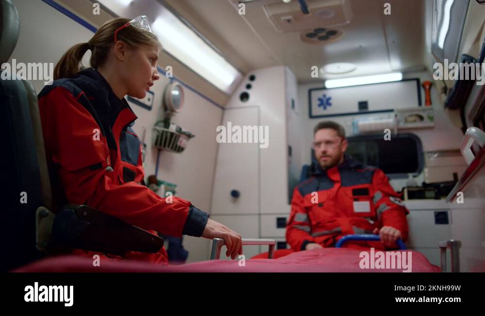 Uniform emergency rescue ambulance Stock Videos & Footage - HD and 4K ...