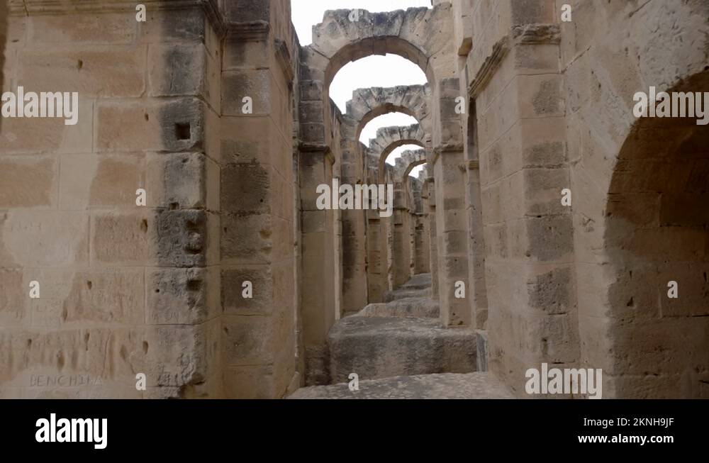 Tunisia roman amphitheatre el jem ruins Stock Videos & Footage - HD and ...