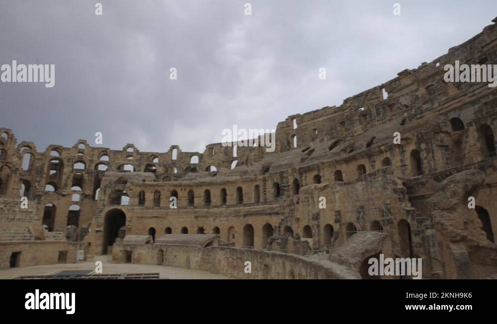African amphitheatre in tunisia Stock Videos & Footage - HD and 4K ...