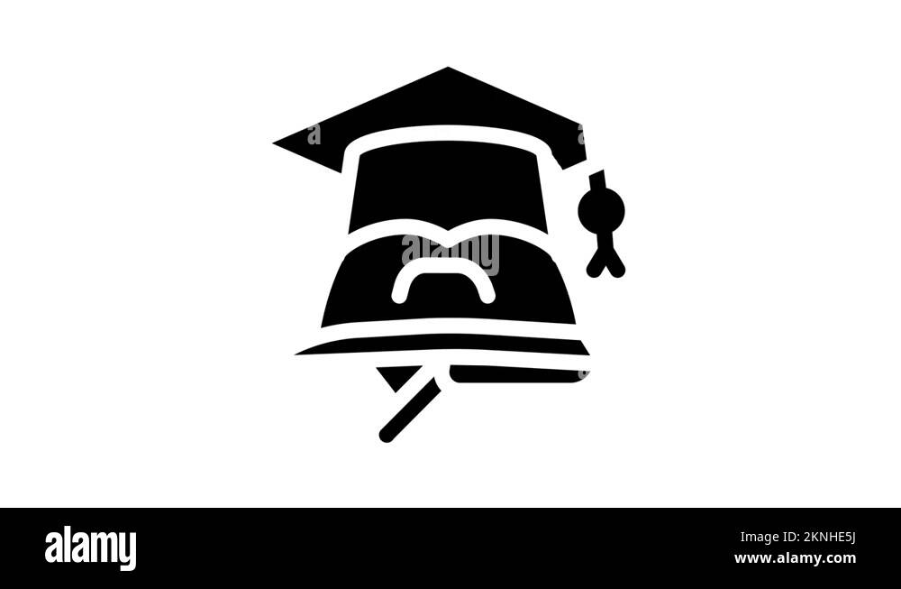 Graduation cap symbol Stock Videos & Footage - HD and 4K Video Clips ...