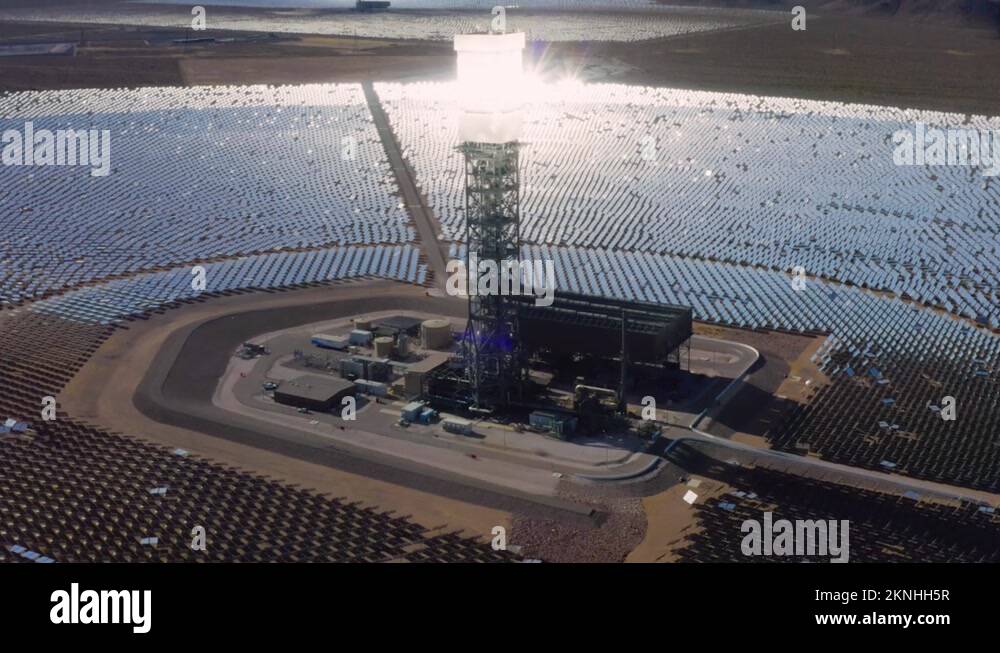 Concentrating solar power tower Stock Videos & Footage - HD and 4K ...