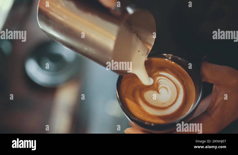 Latte microfoam Stock Videos & Footage - HD and 4K Video Clips - Alamy