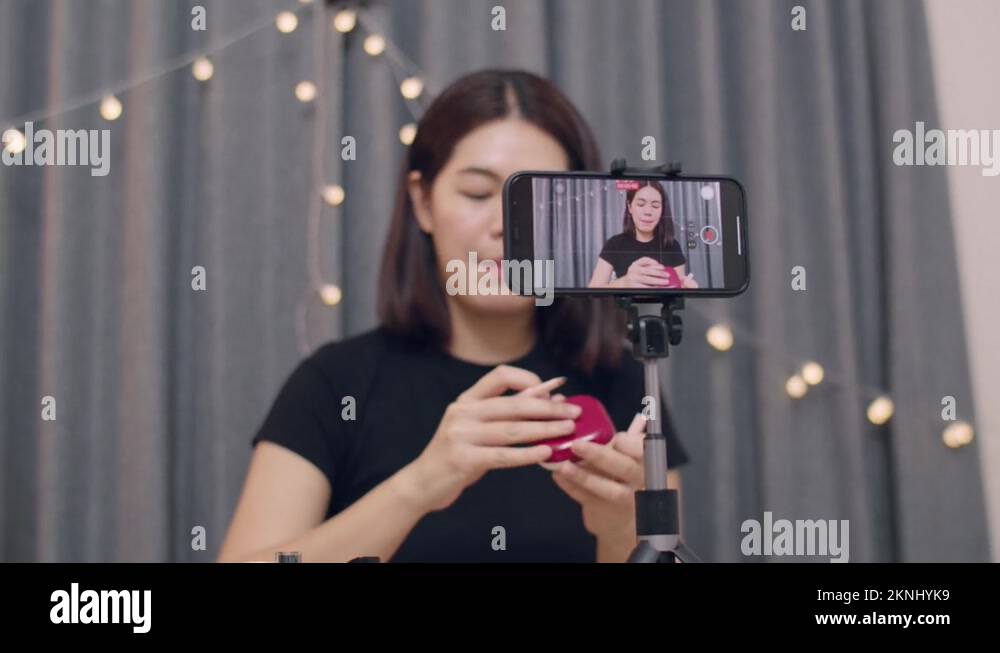 Female asian beauty blogger Stock Videos & Footage - HD and 4K Video ...