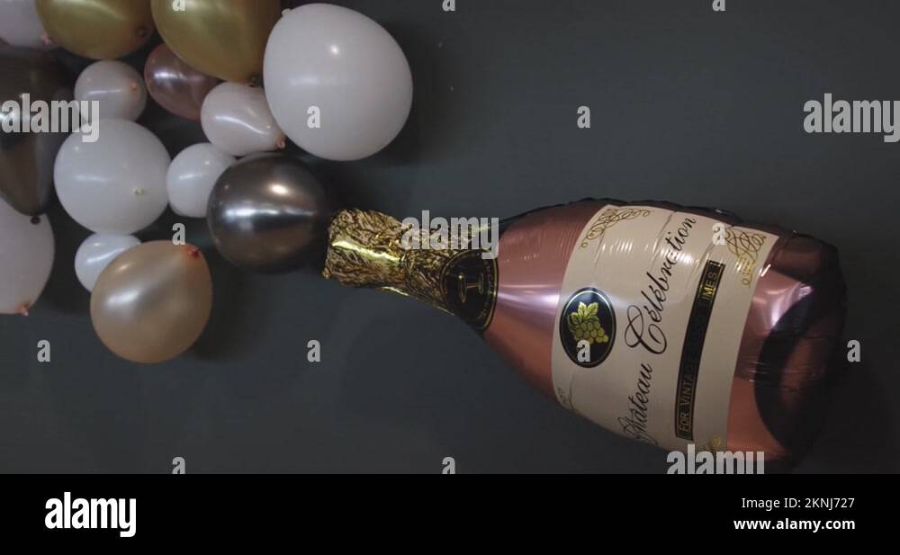 Champagne balloon Stock Videos & Footage - HD and 4K Video Clips - Alamy