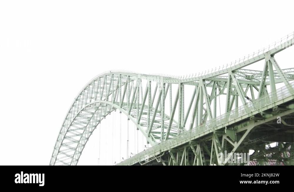 Steel construction arch bridge Stock Videos & Footage - HD and 4K Video ...