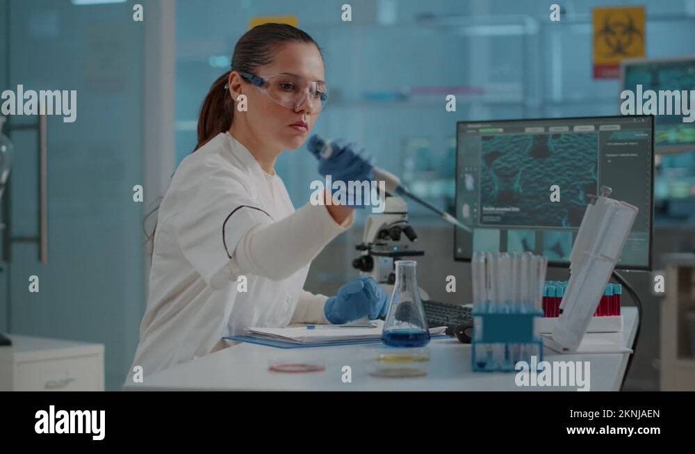 Analysis beaker biologist experiment Stock Videos & Footage - HD and 4K ...