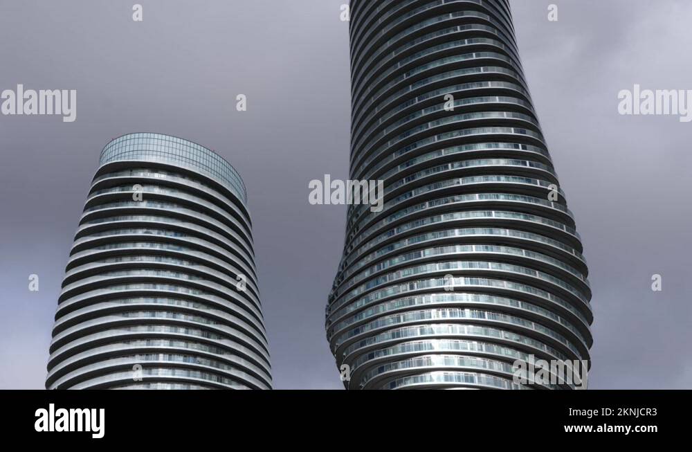 Tower with curved architecture Stock Videos & Footage - HD and 4K Video ...