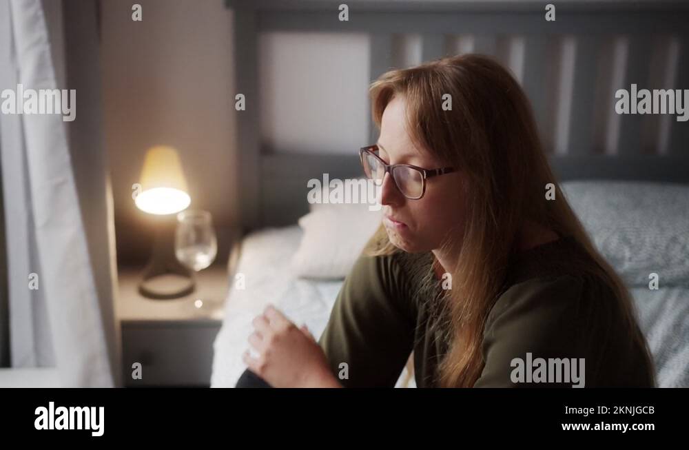 Deep sad woman sitting Stock Videos & Footage - HD and 4K Video Clips - Alamy
