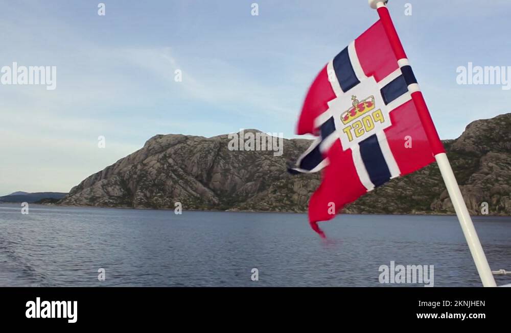 Norwegian post flag Stock Videos & Footage - HD and 4K Video Clips - Alamy