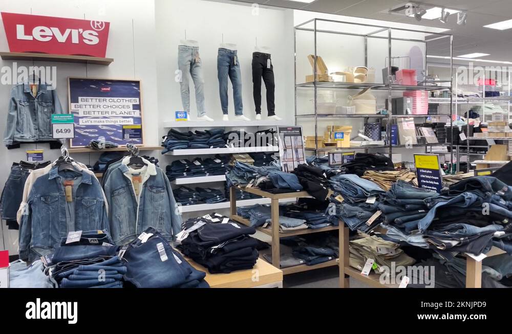 Levi's store interior Stock Videos & Footage - HD and 4K Video Clips ...