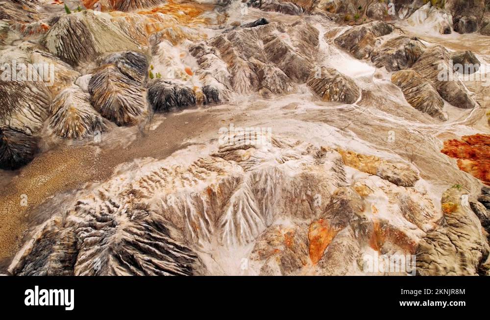 Chemical pollution of soil, toxic waste. Concept of environmental ...