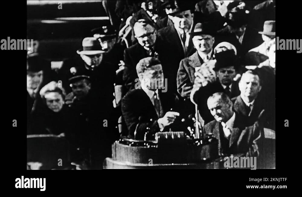 John f kennedy inauguration speech Stock Videos & Footage - HD and 4K ...